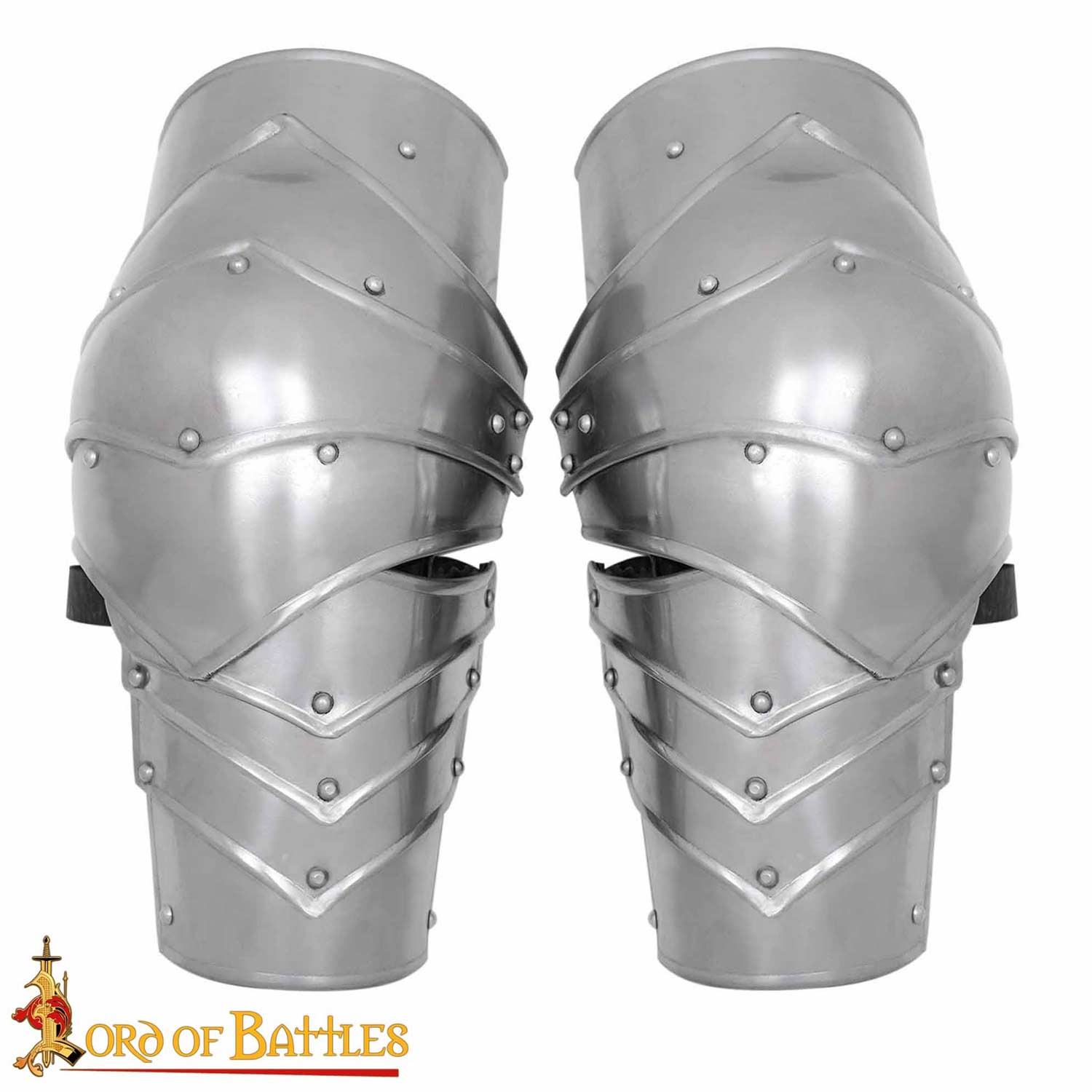 Steel Avenger Fantasy Arms Bracers – LARP & Cosplay Arm Armor – Calimacil