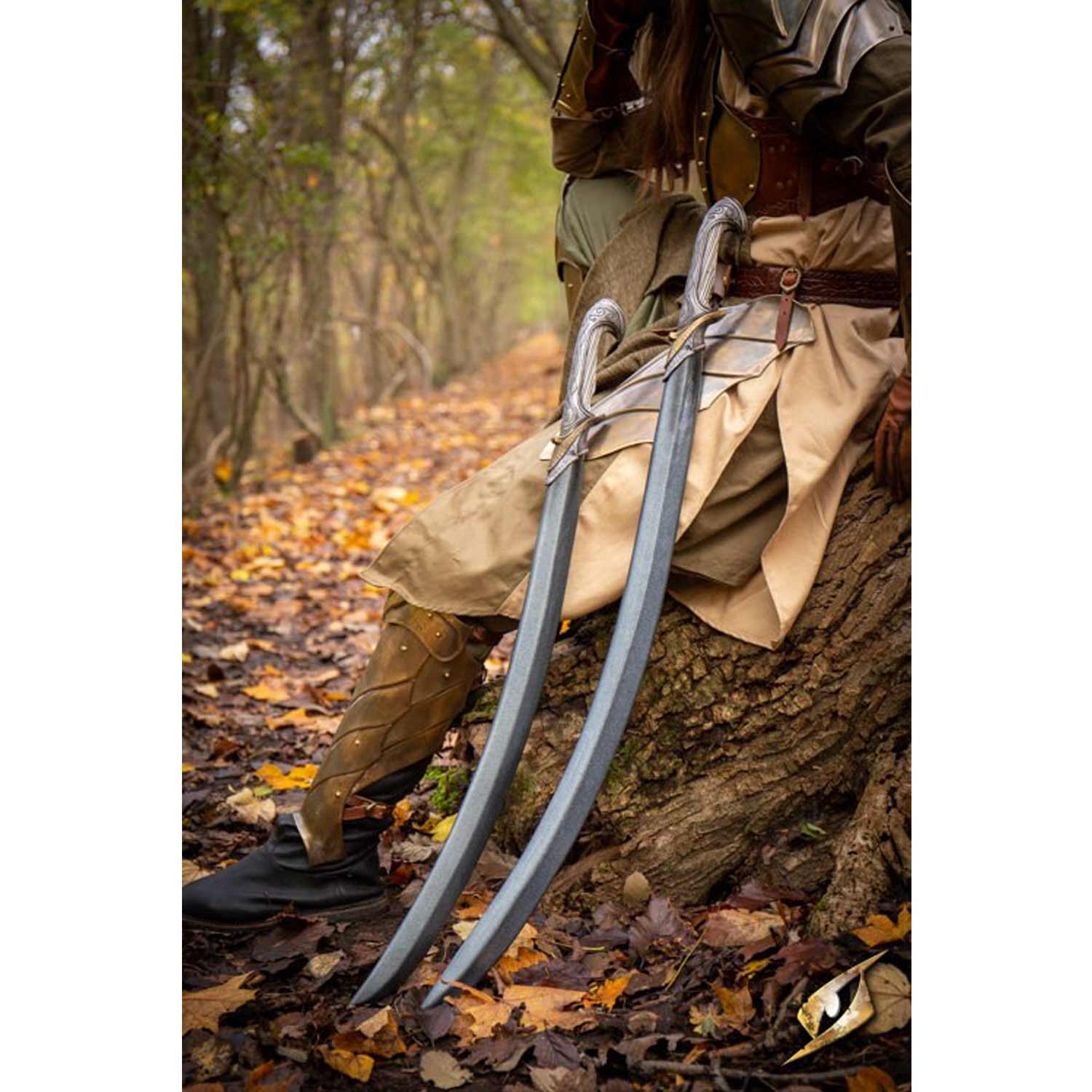 Curved Elven Sword - Elegant Weapon for Elven Characters – Calimacil