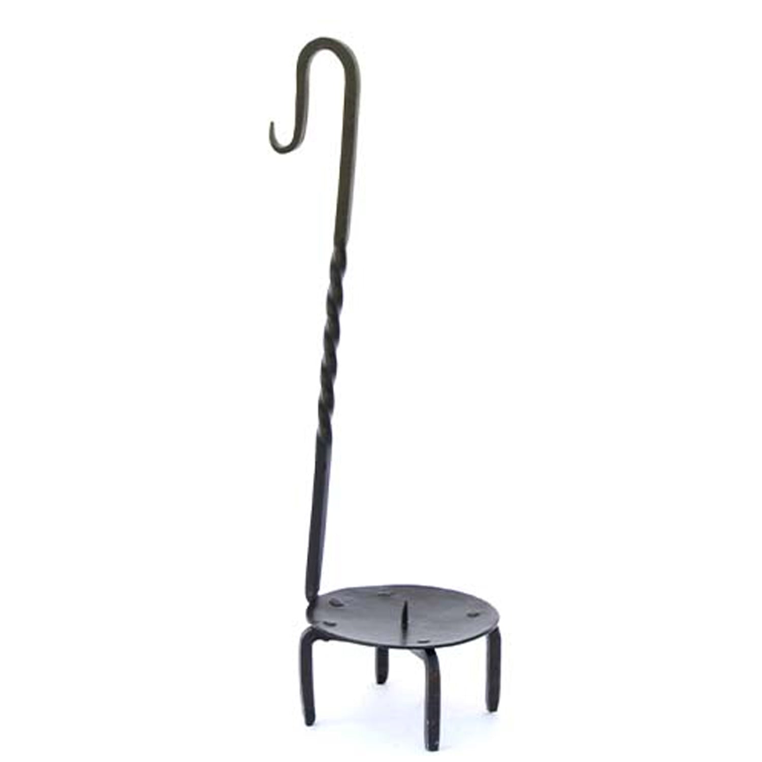 Hand-Forged Medieval Candle Holder - Authentic Iron Lighting Decor ...