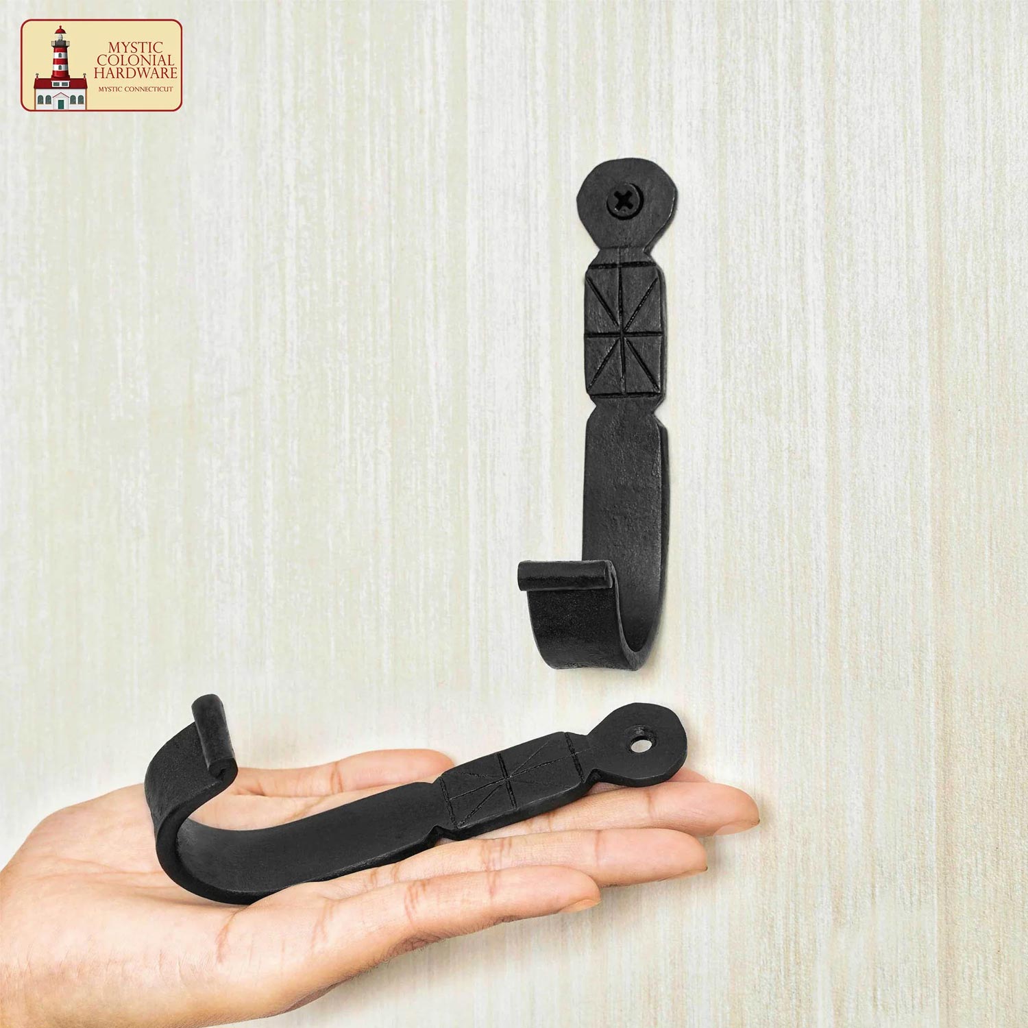 Medieval Simple Wall Coat Hook | Handcrafted Iron Wall Hook for Décor ...