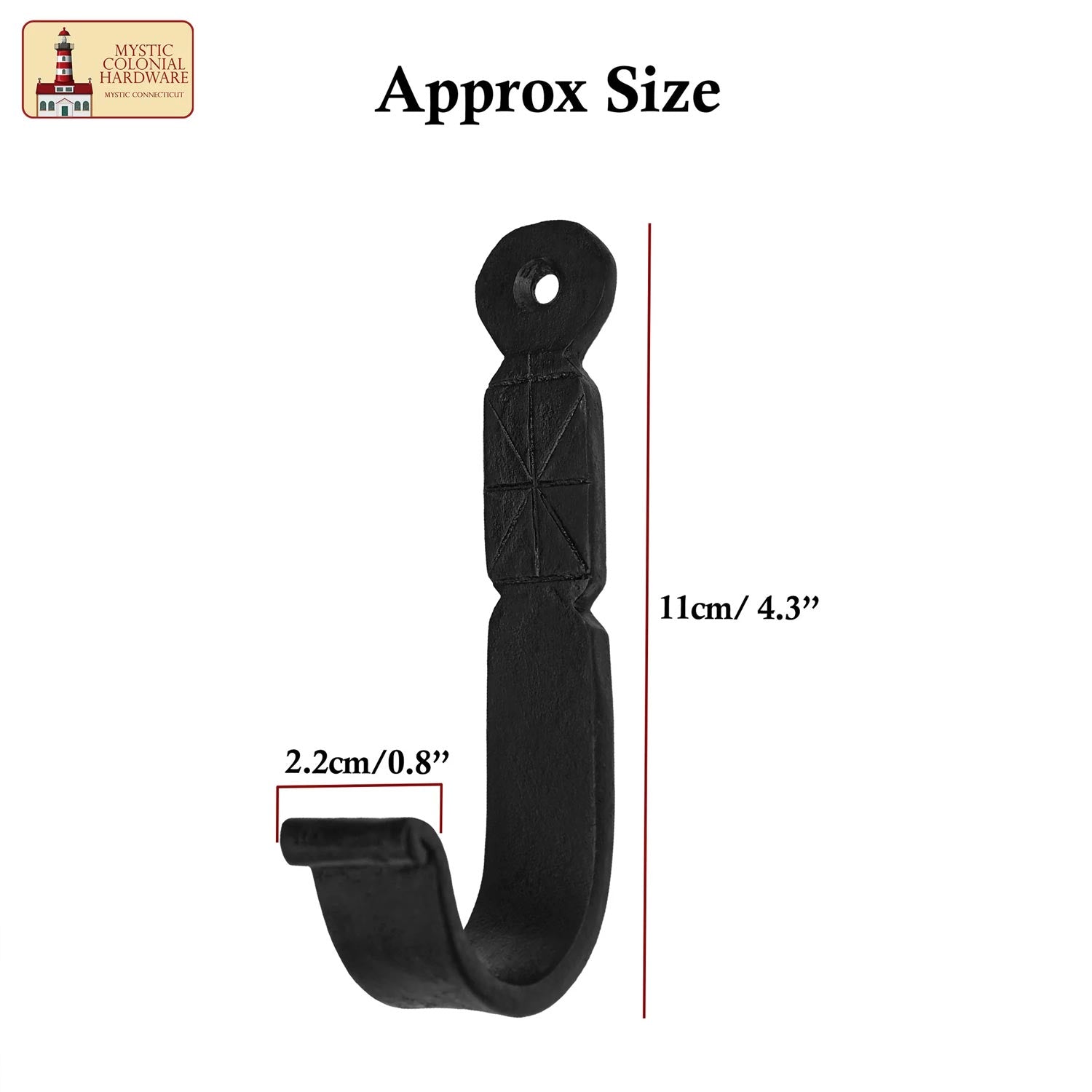 Medieval Simple Wall Coat Hook | Handcrafted Iron Wall Hook for Décor ...