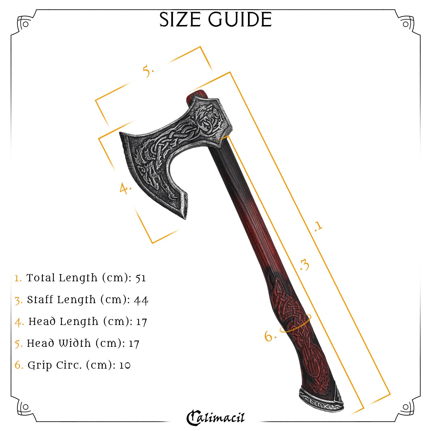LARP Axe - OdinAxe – Calimacil