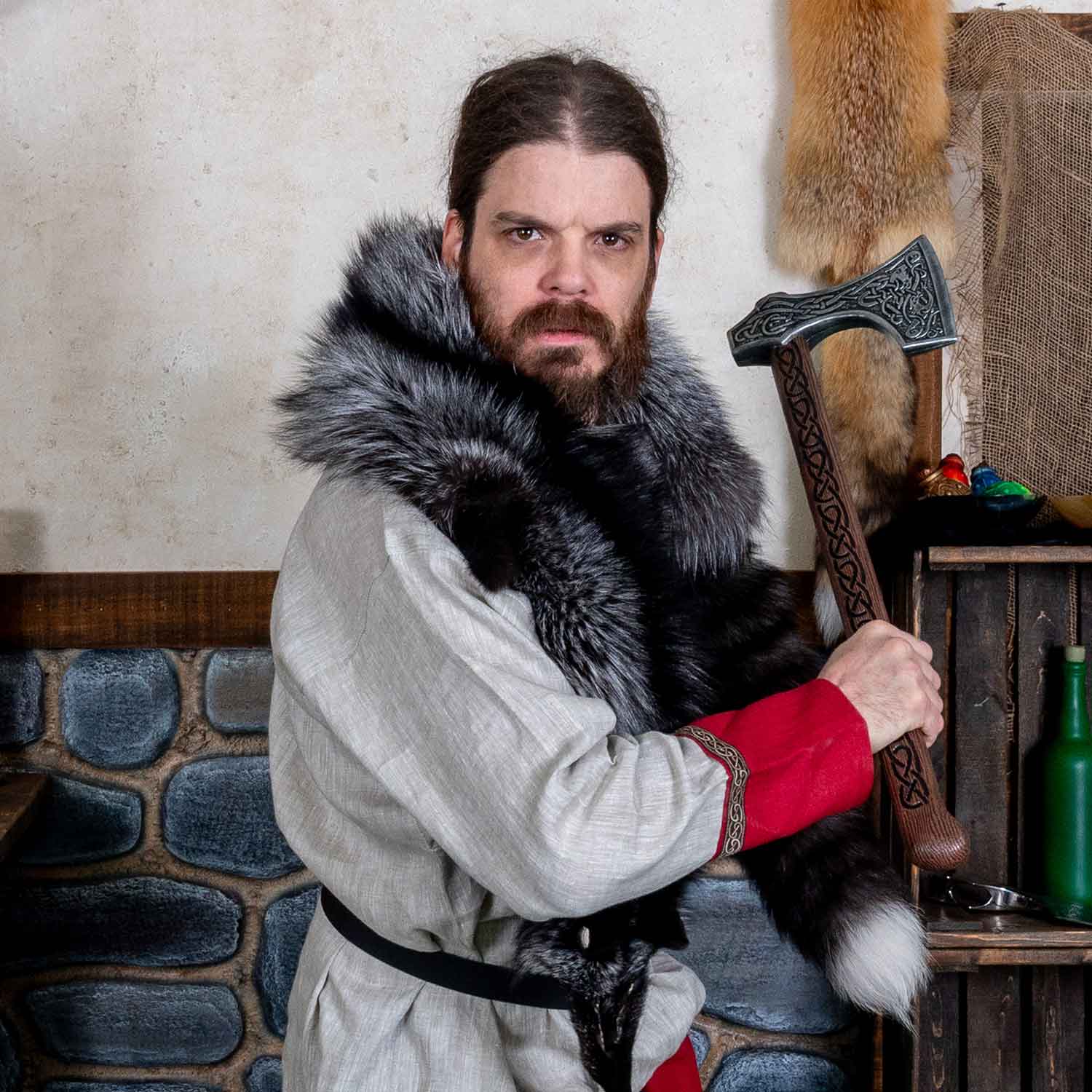 Armstreet Viking Axe - Authentic Foam Replica for LARP & Cosplay ...
