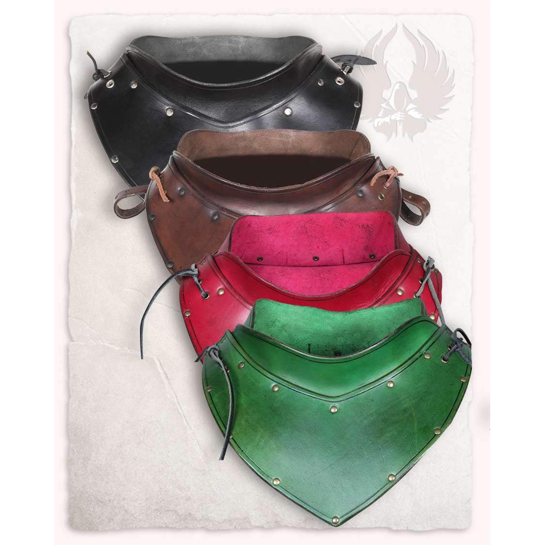 Titus leather gorget – Calimacil