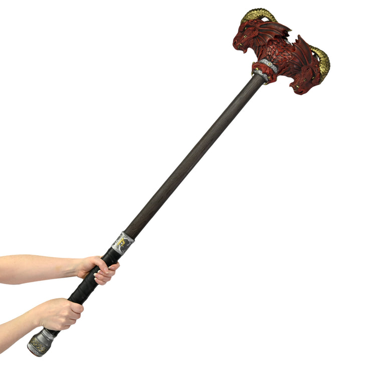 Calfera Hammer (Red) - Calimacil LARP Hammer