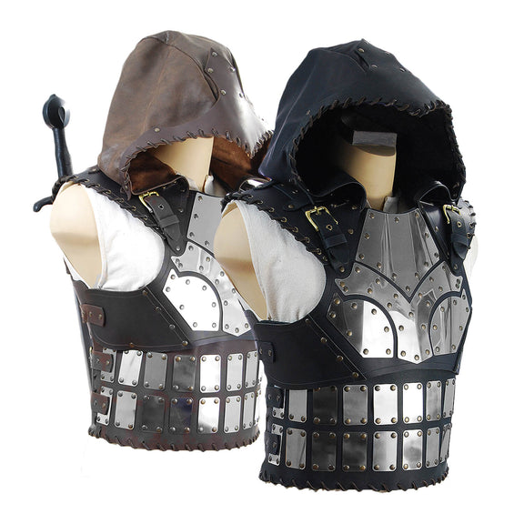 Metal Scoundrel Armor - LARP Leather Armour – Calimacil
